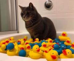 Huey, Dewey, Louie.... and Mewie